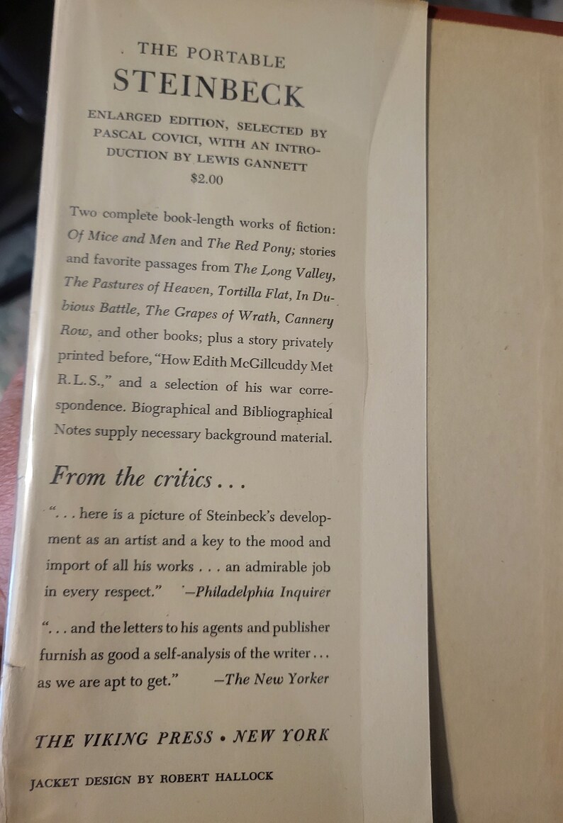 The Wayward Bus by John Steinbeck First Edition 1947 With Dust Jacket ...