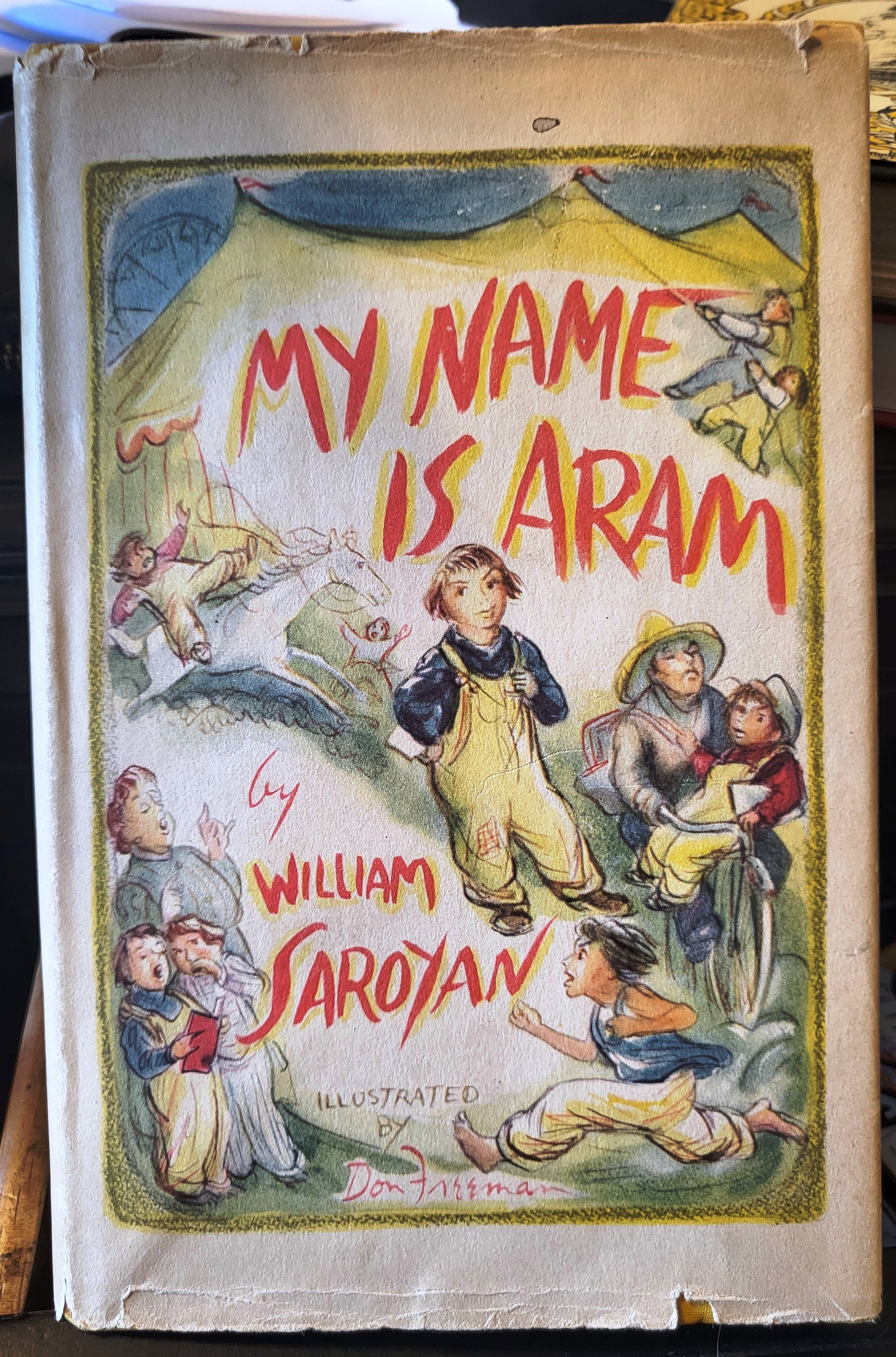 My Name is Aram by William Saroyan First Edition 1940 - Etsy