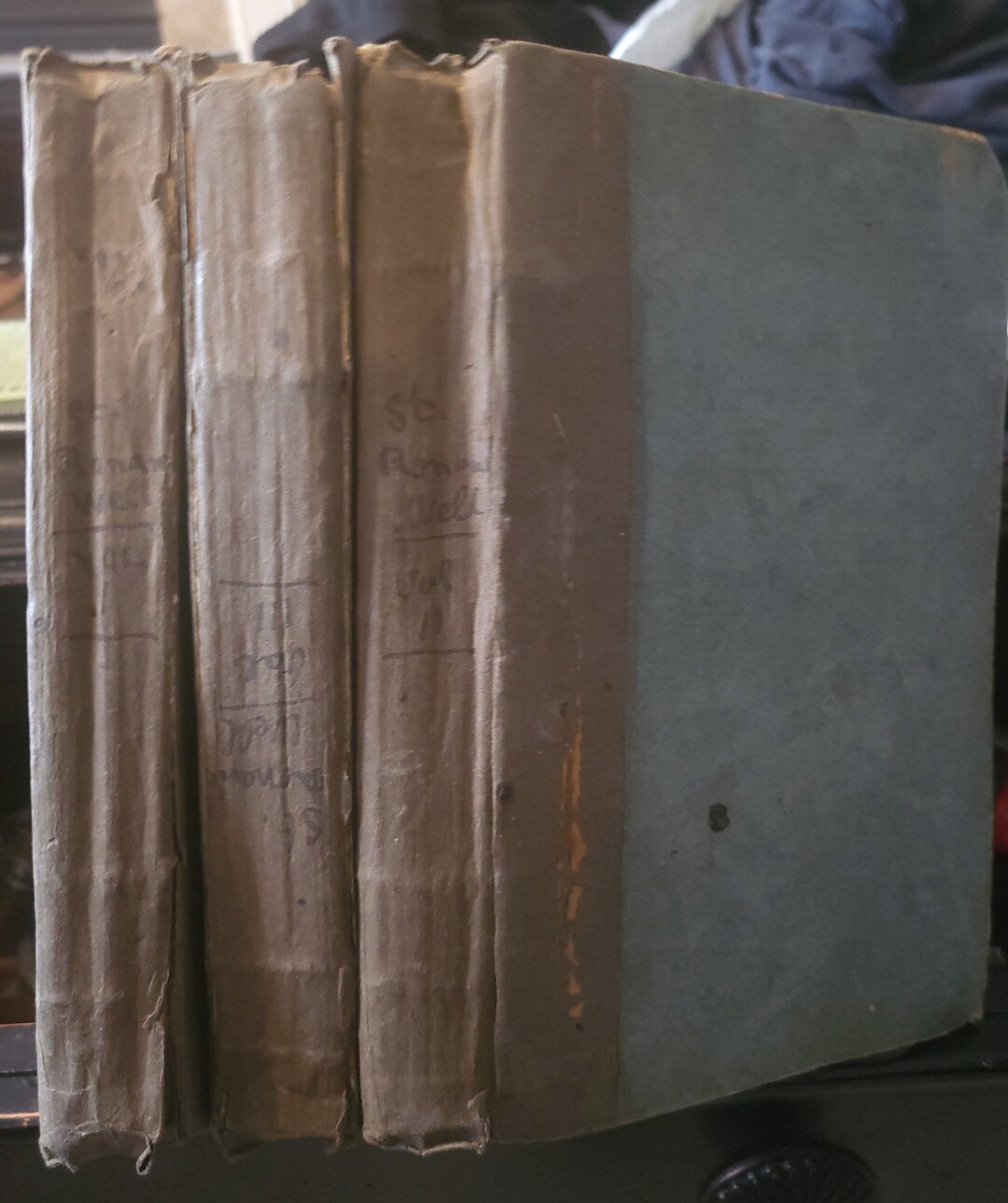 St. Ronan's Well by Sir Walter Scott in 3 Volumes First Edition 1824 - Etsy
