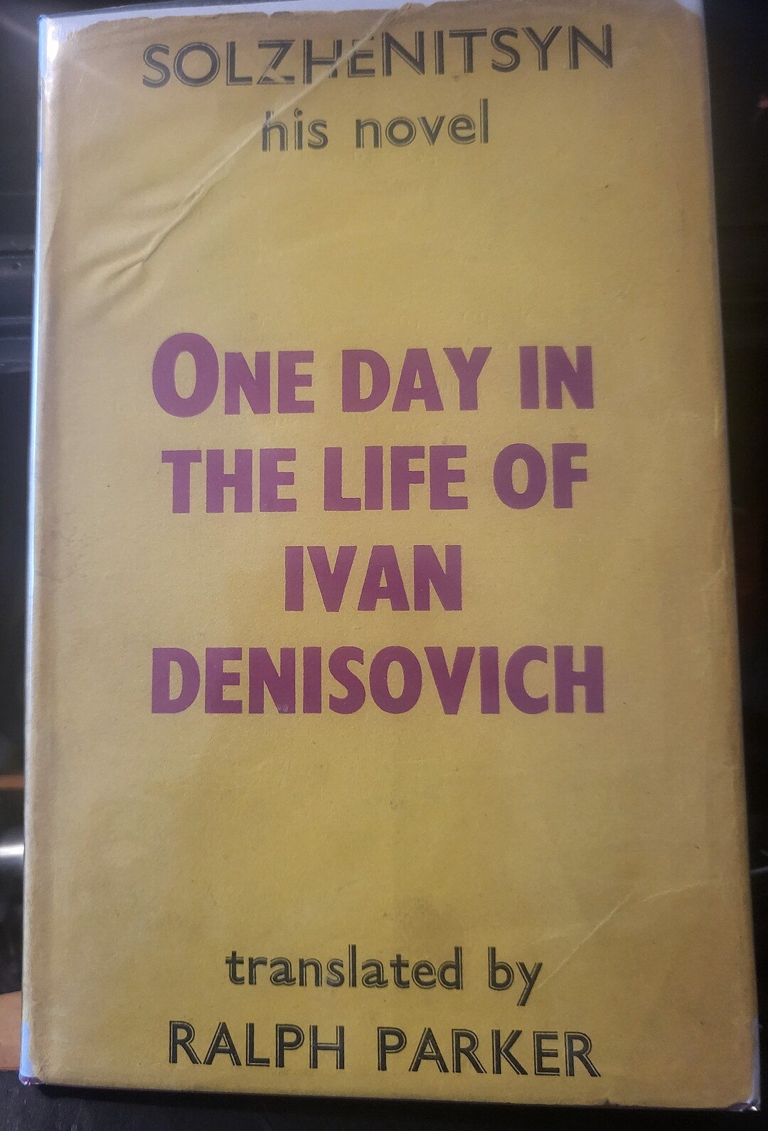 One Day in the Life of Ivan Denisovich by Solzhenitsyn First UK Edition ...