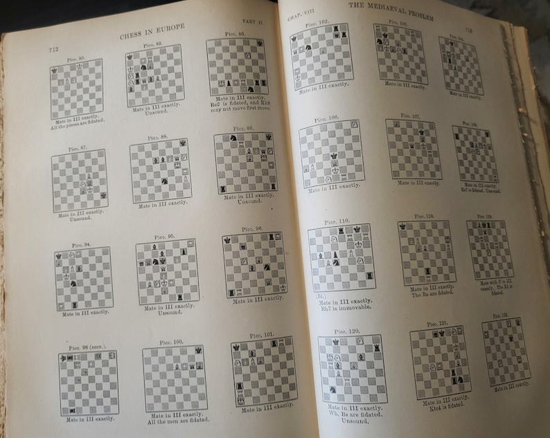 A History of Chess by H.J.R. Murray First Edition 1913 - Etsy