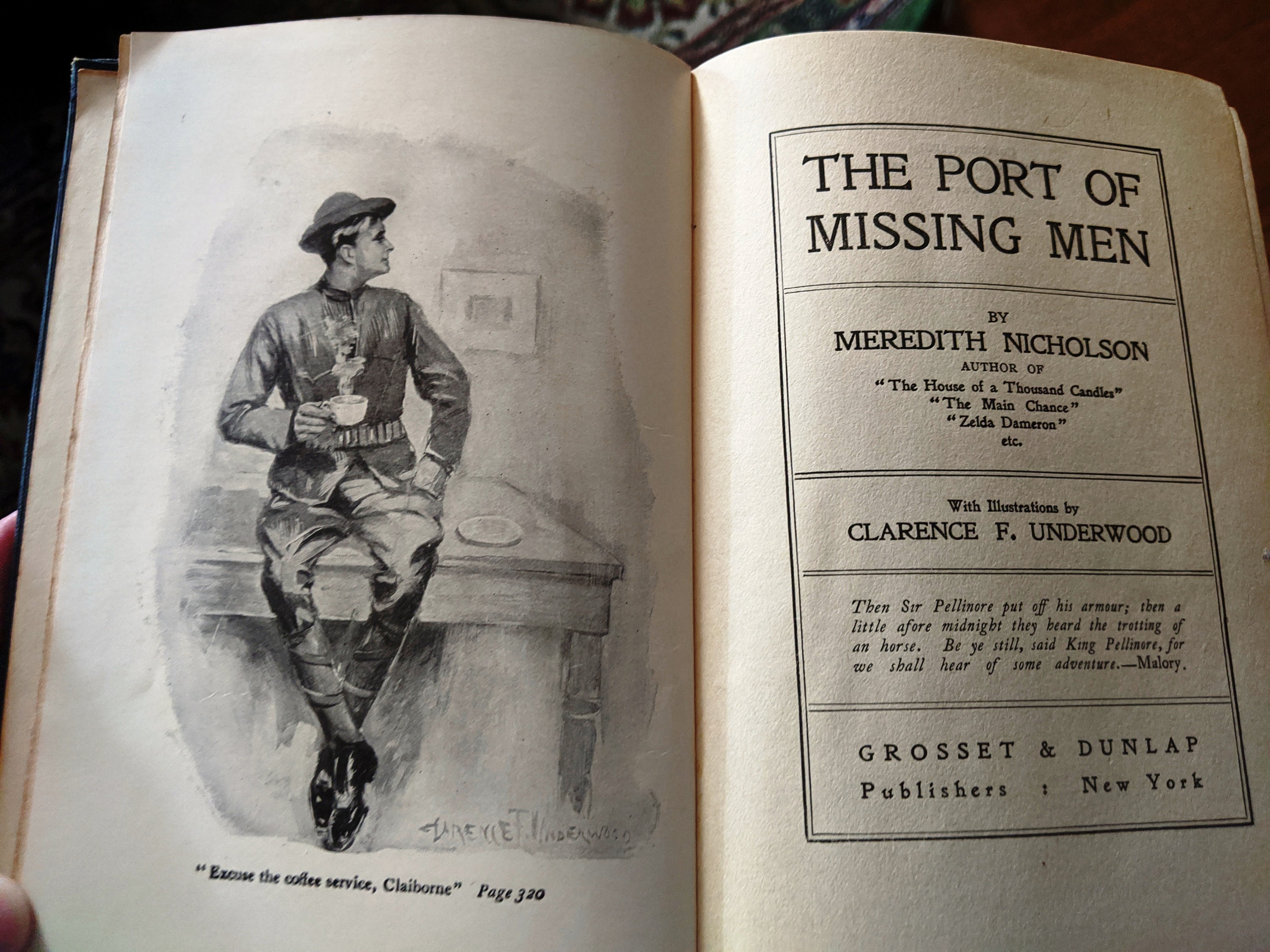 The Port of Missing Men by Meredith Nicholson 1907 Antique - Etsy