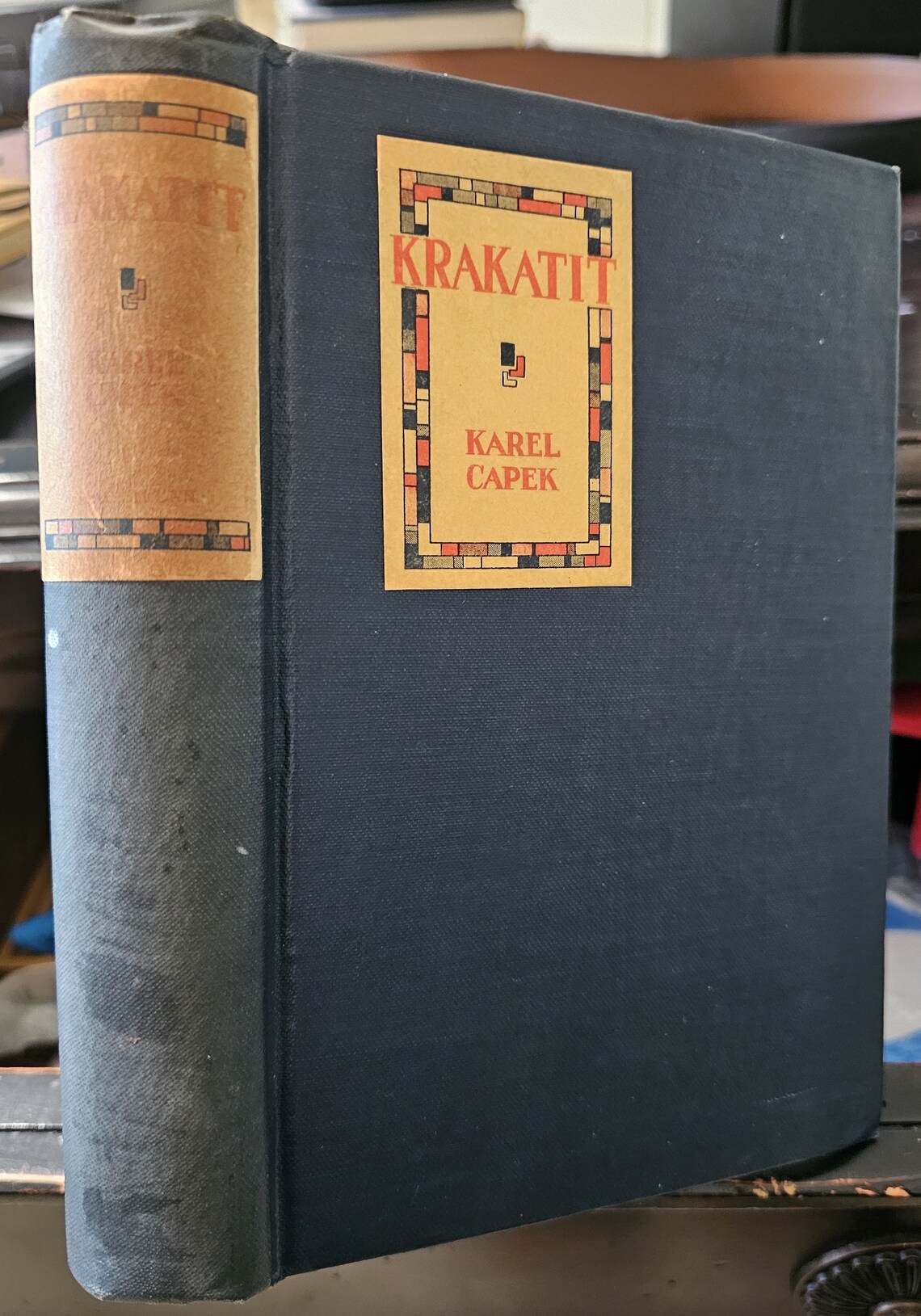 Krakatit by Karel Capek First Edition 1925 - Etsy