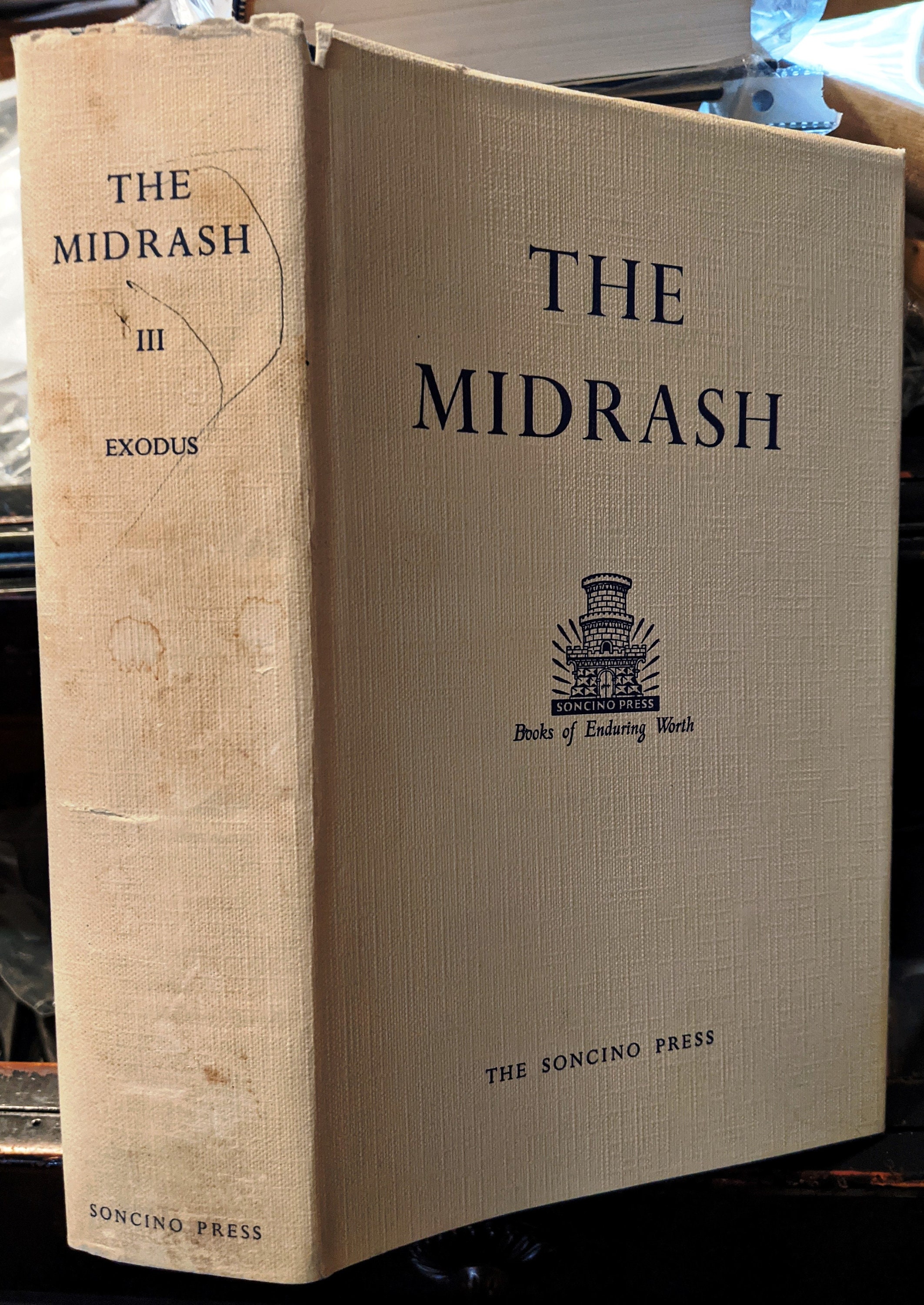 De Midrash Rabbah Vol. III Exodus eerste editie 1961 - Etsy Nederland