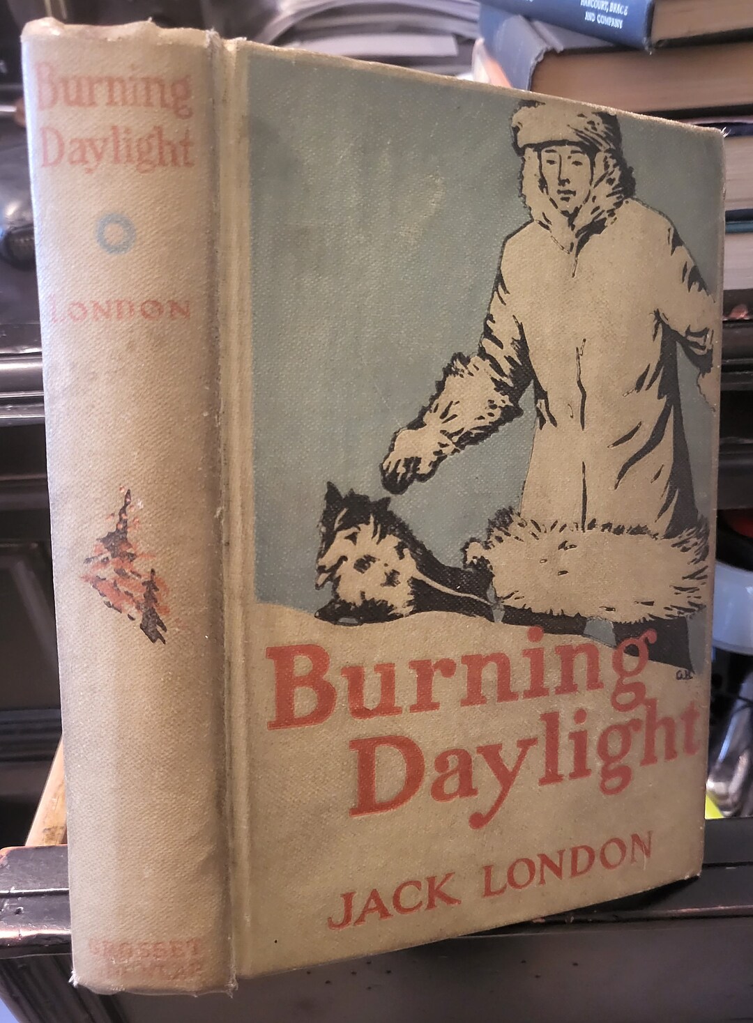 Burning Daylight by Jack London Early Edition 1910 - Etsy