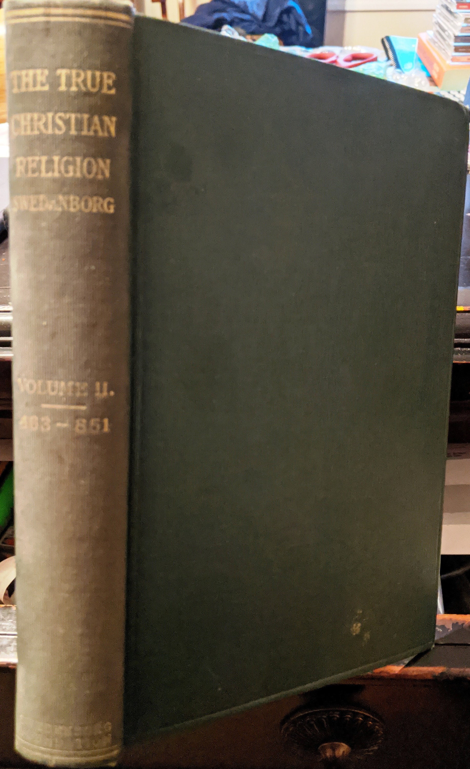 SWEDENBORG the True Christian Religion Vol. II 1965 Esoteric - Etsy