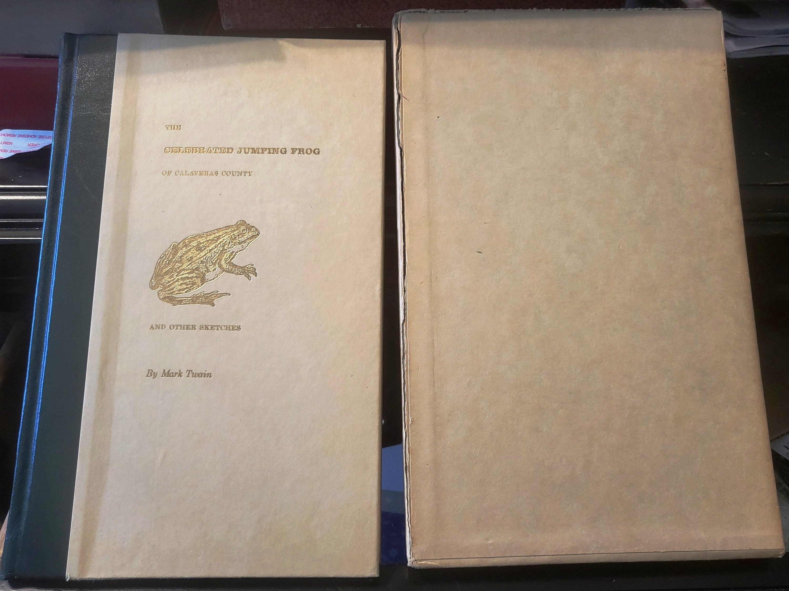 The Celebrated Jumping Frog and Other Sketches by Mark Twain 1959 - Etsy