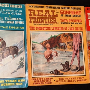 Real Frontier Vintage Western Magazines 1970 9.99 Each - You Pick - Etsy