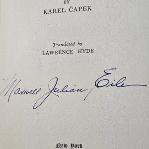 Krakatit by Karel Capek First Edition 1925 - Etsy