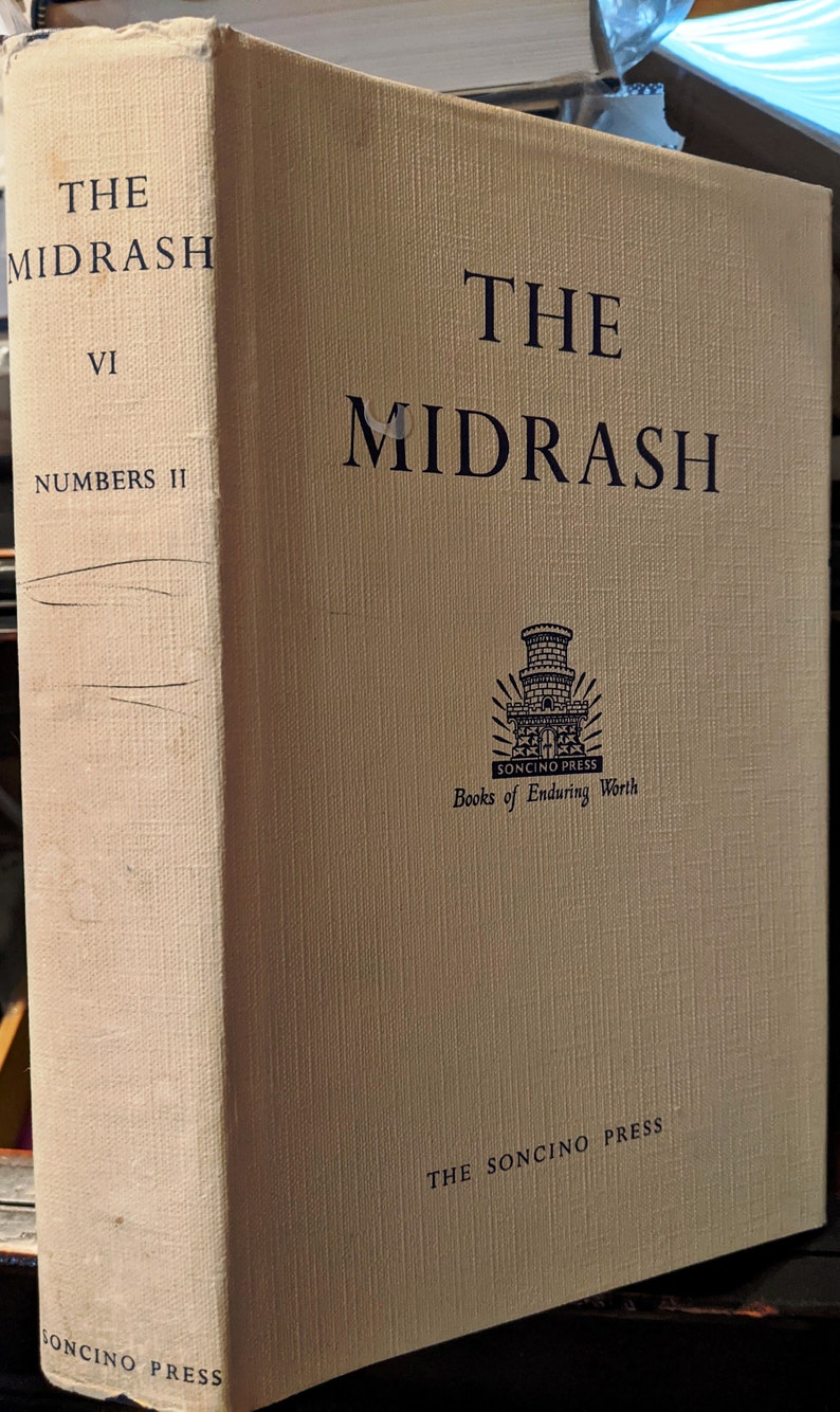 The Midrash Rabbah Vol. VI Numbers II - First Edition- 1961 - Etsy