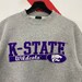 Vintage 90s Kansas State Wildcats Sweatshirt Kansas State - Etsy