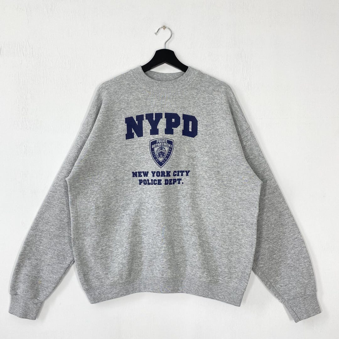 Vintage New York Police Department Sweatshirt NYPD Crewneck Police ...