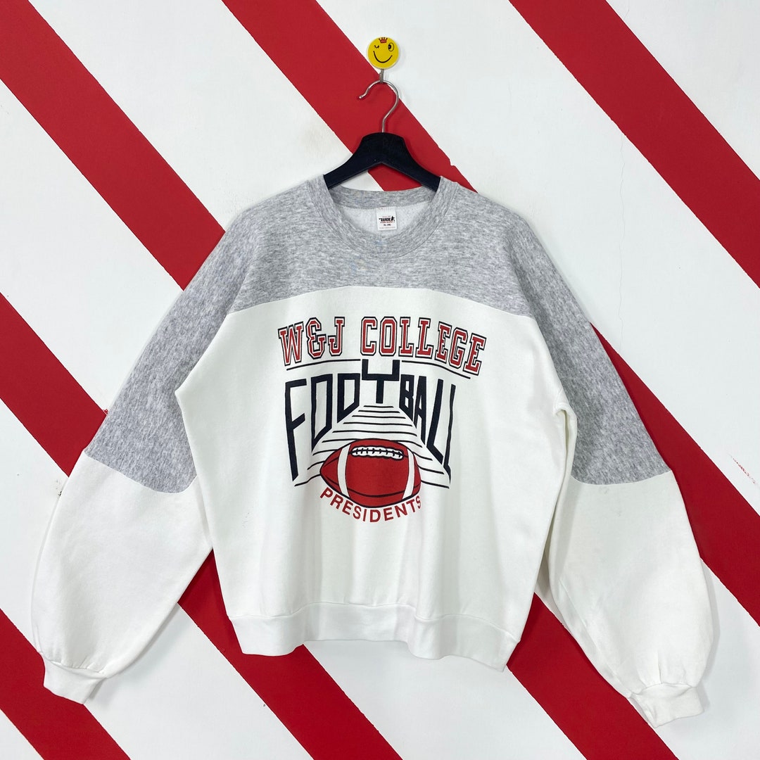 Vintage 90s Washington & Jefferson College Sweatshirt Jefferson ...