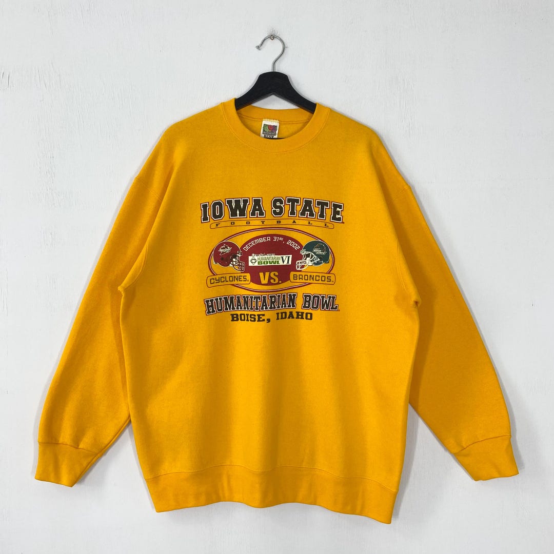Vintage Iowa State University Sweatshirt Crewneck Pullover Cyclones ...