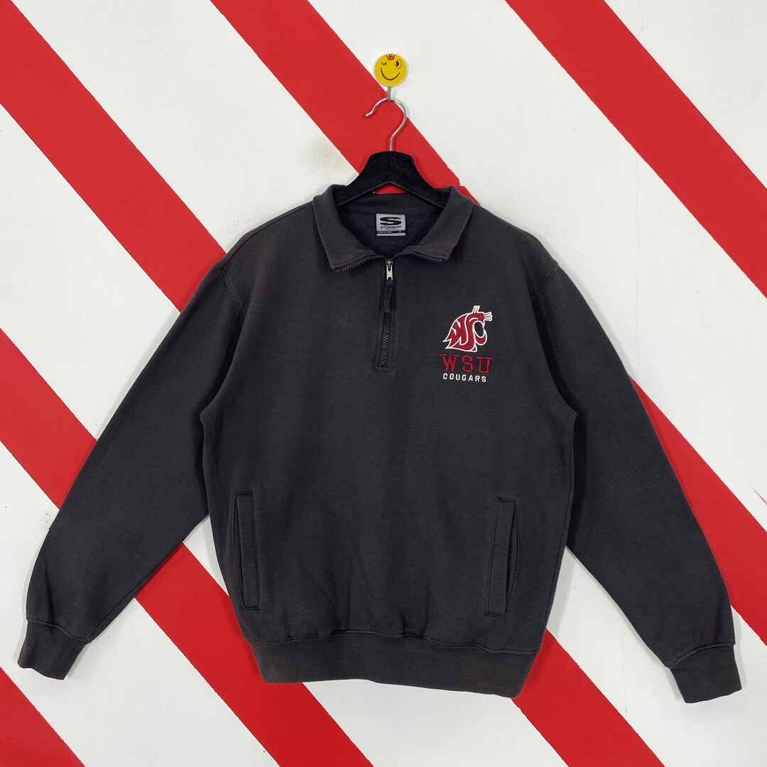 Vintage Washington State University Sweatshirt Washington Crewneck ...