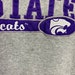 Vintage 90s Kansas State Wildcats Sweatshirt Kansas State - Etsy