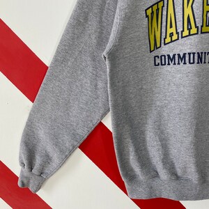 Vintage Wake Technical Community College Sweatshirt Wake Tech Crewneck ...