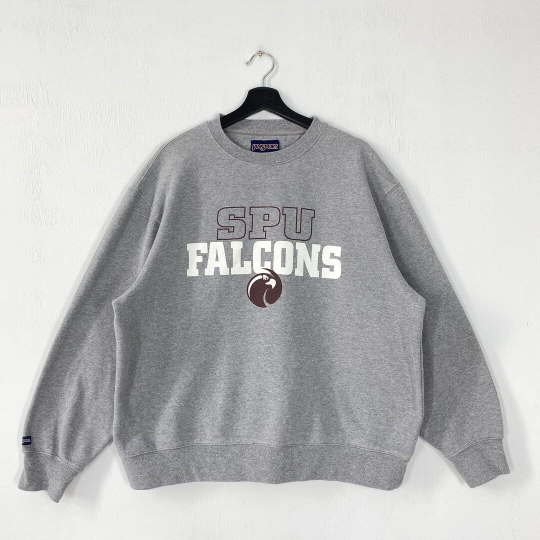 Vintage Seattle Pacific University Sweatshirt Crewneck Pullover Falcons ...