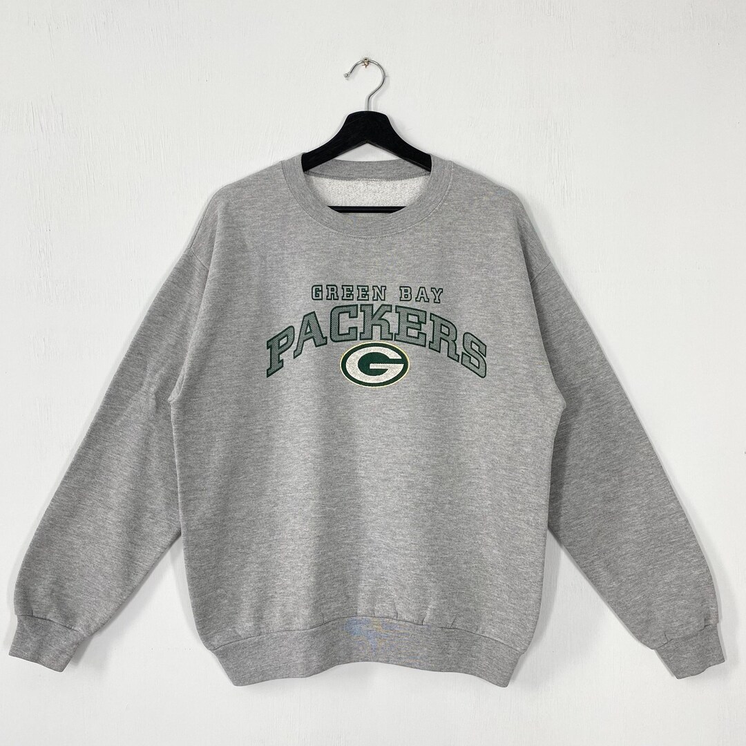 Vintage Green Bay Packers Sweatshirt Green Bay Packers Crewneck Packers ...