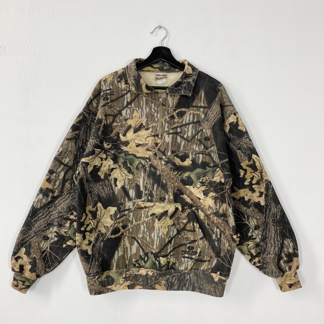 Vintage Realtree Sweatshirt Mossy Oak Crewneck Realtree Camouflage ...