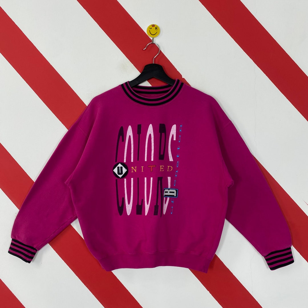 Vintage 90s United Colors of Benetton Sweatshirt Benetton Crewneck ...