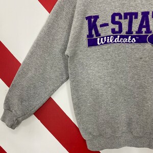Vintage 90s Kansas State Wildcats Sweatshirt Kansas State - Etsy