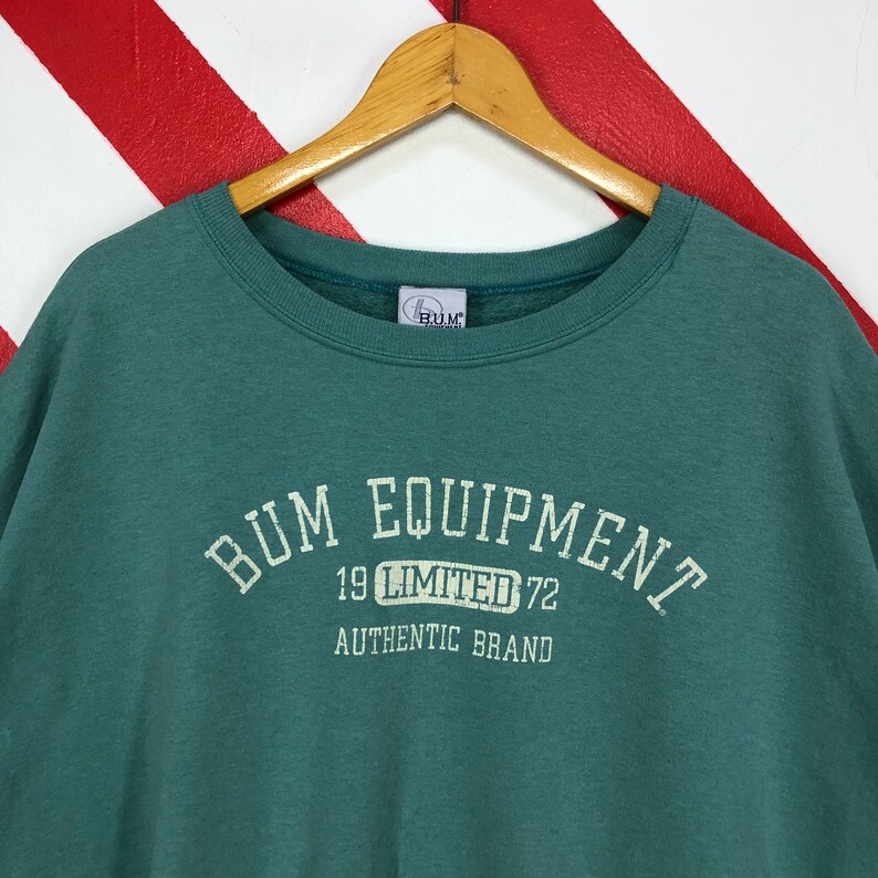 Vintage 90s BUM Equipment Sweatshirt Crewneck BUM Equipment | Etsy