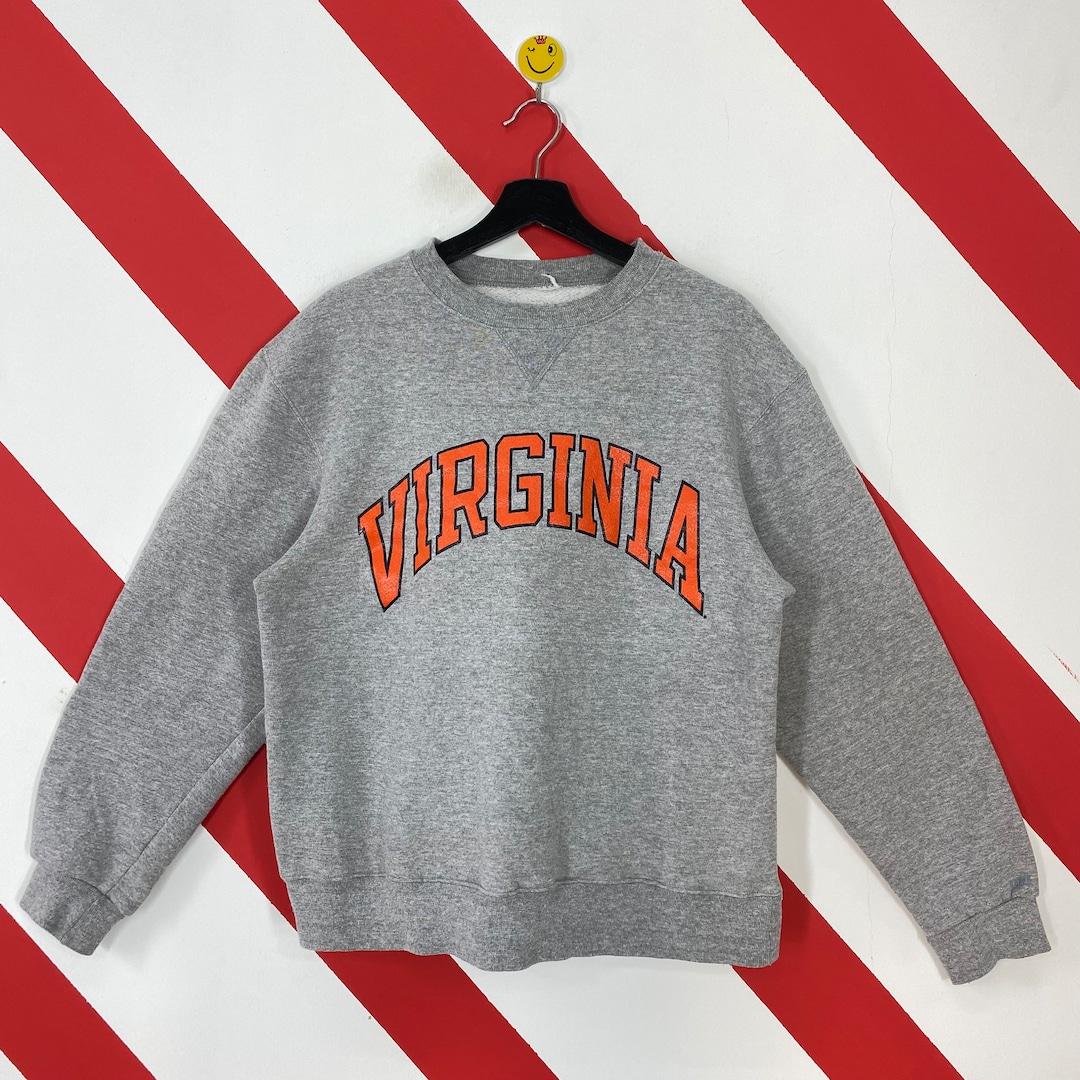 Vintage 90s Virginia Cavaliers Sweatshirt Virginia Cavaliers Crewneck ...