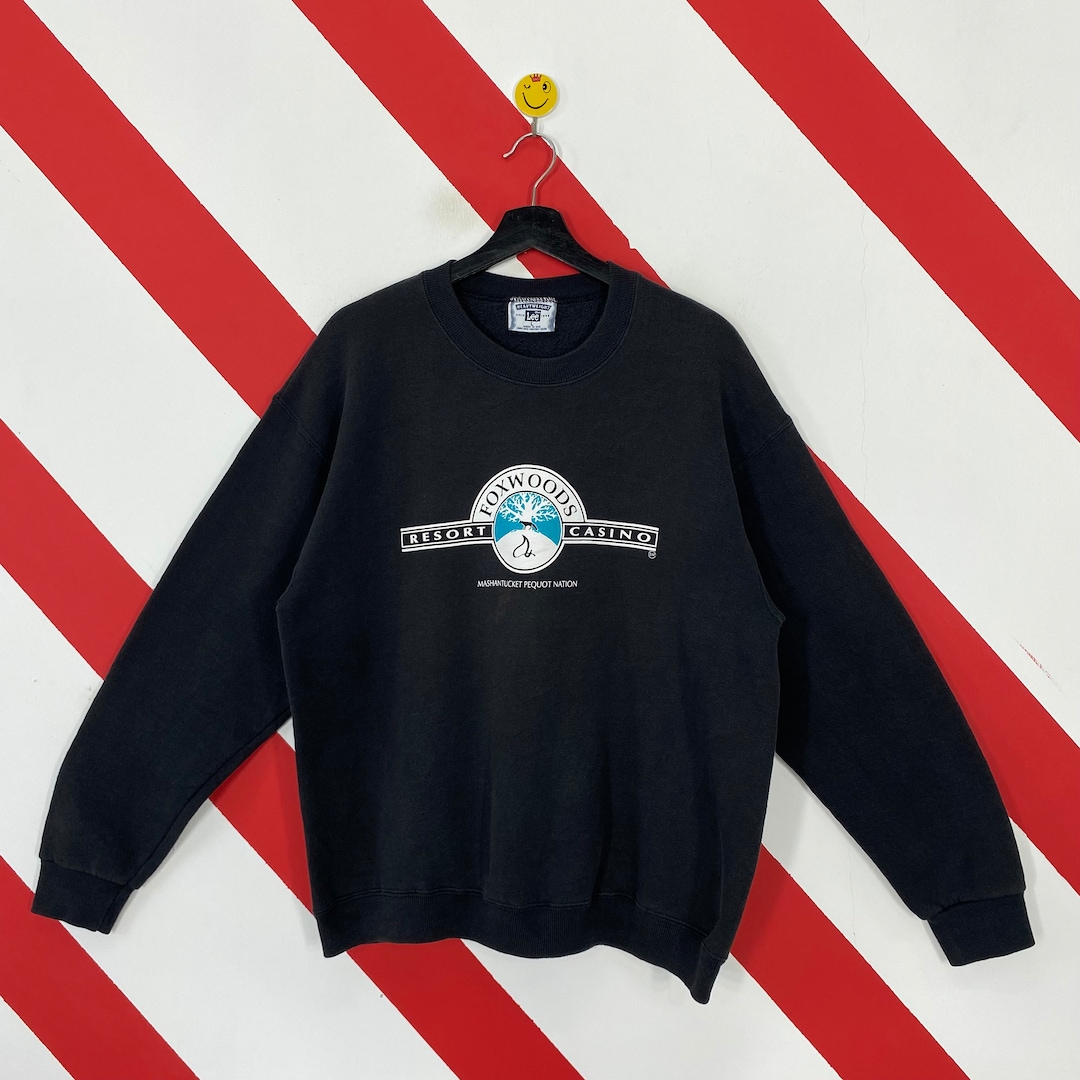 Vintage 90s Foxwoods Resort Casino Sweatshirt Casino Crewneck Casino ...