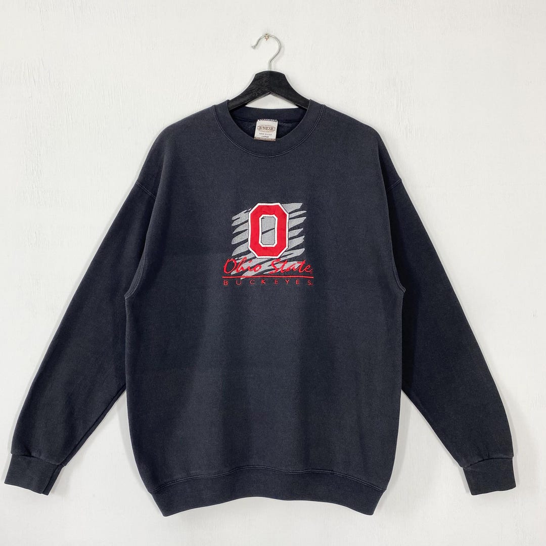 Vintage 90s Ohio State University Sweatshirt Ohio State Crewneck Ohio ...