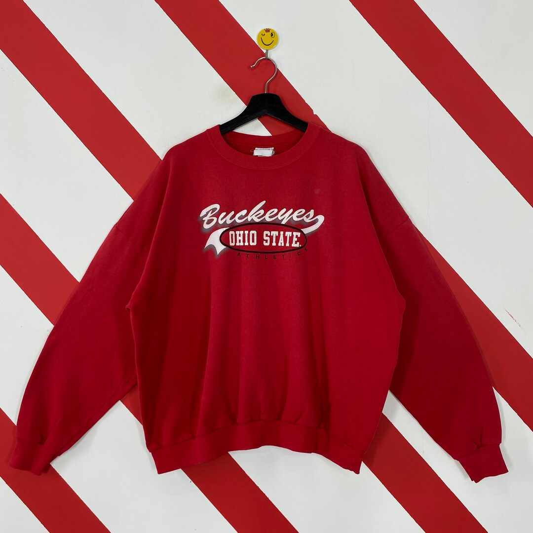 Vintage 90s Ohio State Buckeyes Sweatshirt Ohio Crewneck University ...