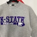 Vintage 90s Kansas State Wildcats Sweatshirt Kansas State - Etsy