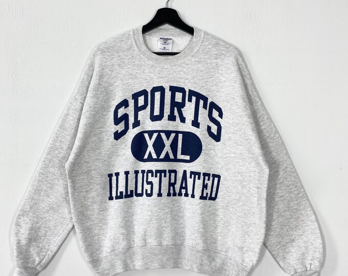 Vintage 90s Sports XXL Illustrated Sweatshirt Sports Illustrated ...