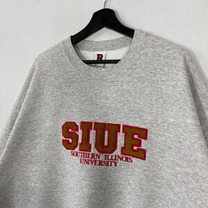 Vintage 90s Southern Illinois University Sweatshirt Illinois Crewneck ...