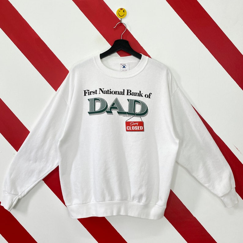 Vintage 90s First National Bank Sweatshirt National Bank - Etsy