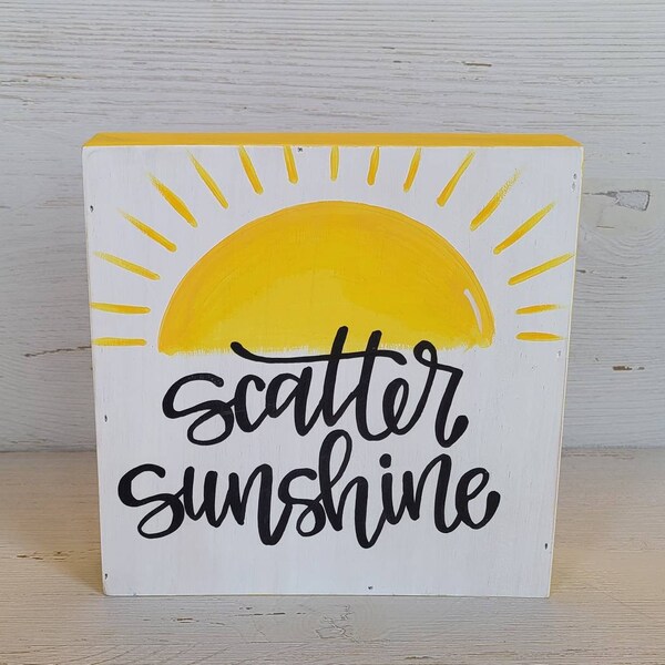 Scatter Sunshine - Etsy