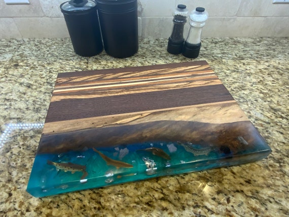 Home & Living Cookware 16x12 Purple Heart Butcher Block Walnut Maple ...