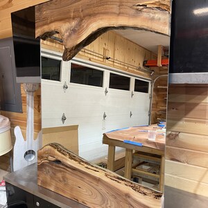 Live Edge Mirror Frame - Etsy