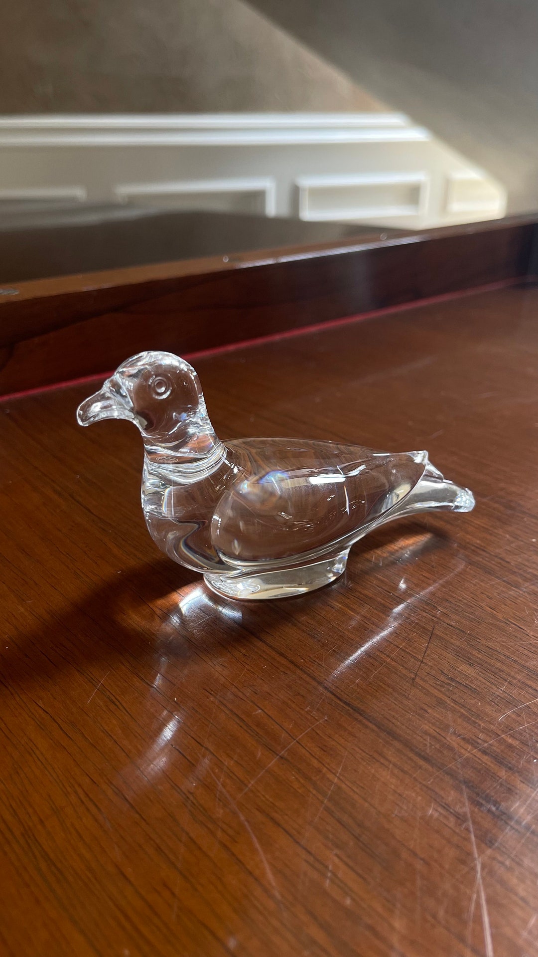 Baccarat Crystal Bird Paperweight or Figurine - Etsy