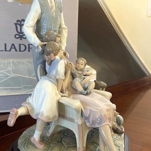 Lladro Retired Signed Limited Edition “portrait of A Family” 1805 Mint ...