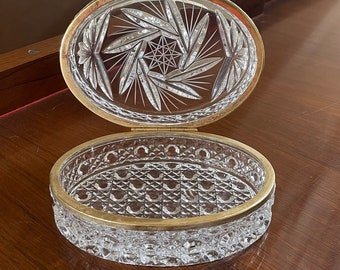 Lead Crystal Box - Etsy