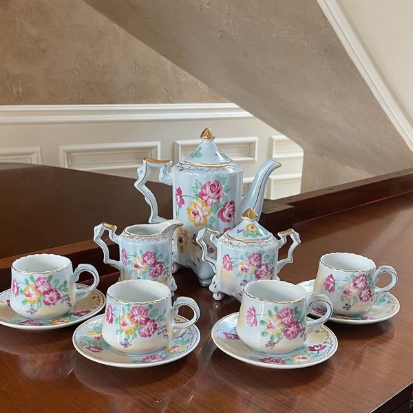 Porcelain Tea Set - Etsy