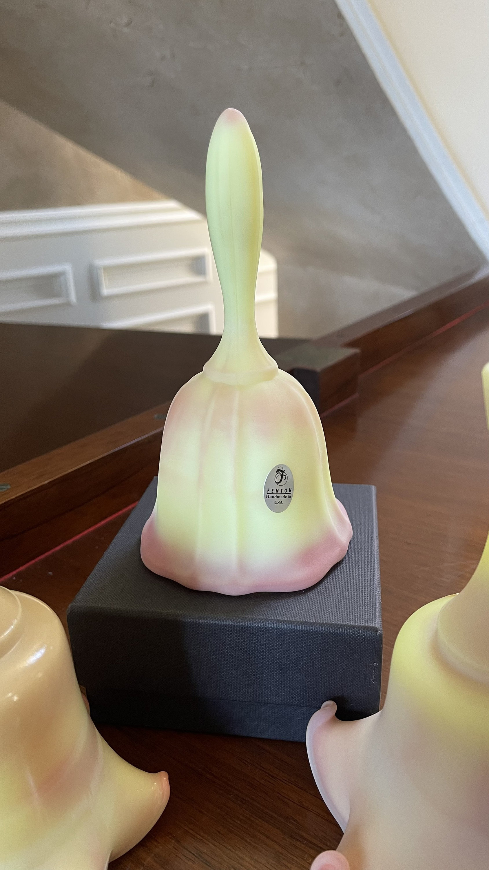 Lot of 3 Fenton Uranium Glass Bells Fenton Glass Bell - Etsy