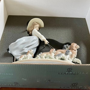 Lladro Privilege “puppy Parade” 6784 Porcelain Figurine Mint Condition ...