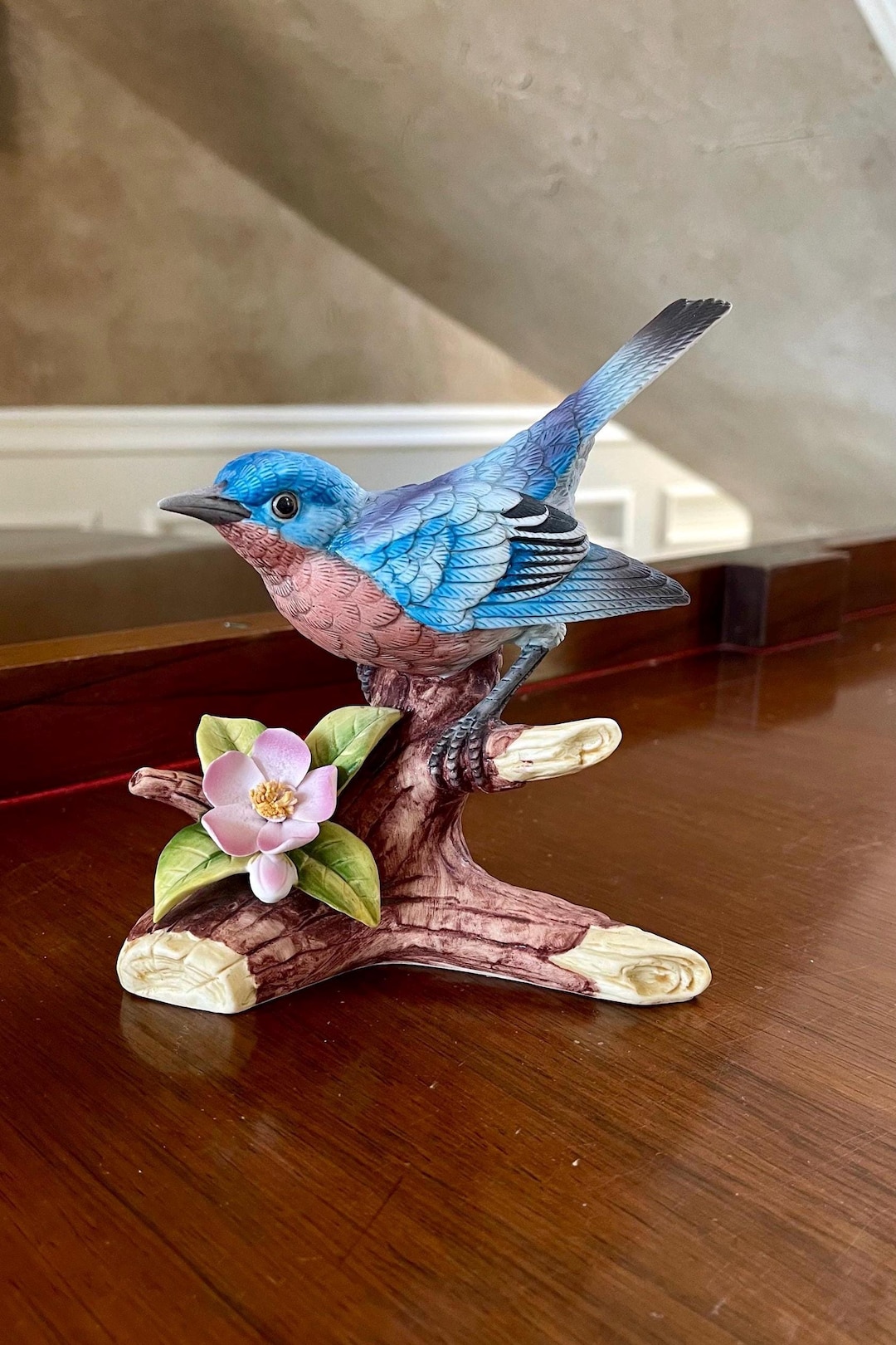 Andrea by Sadek Blue Bird Figurine Made in Japan - Etsy