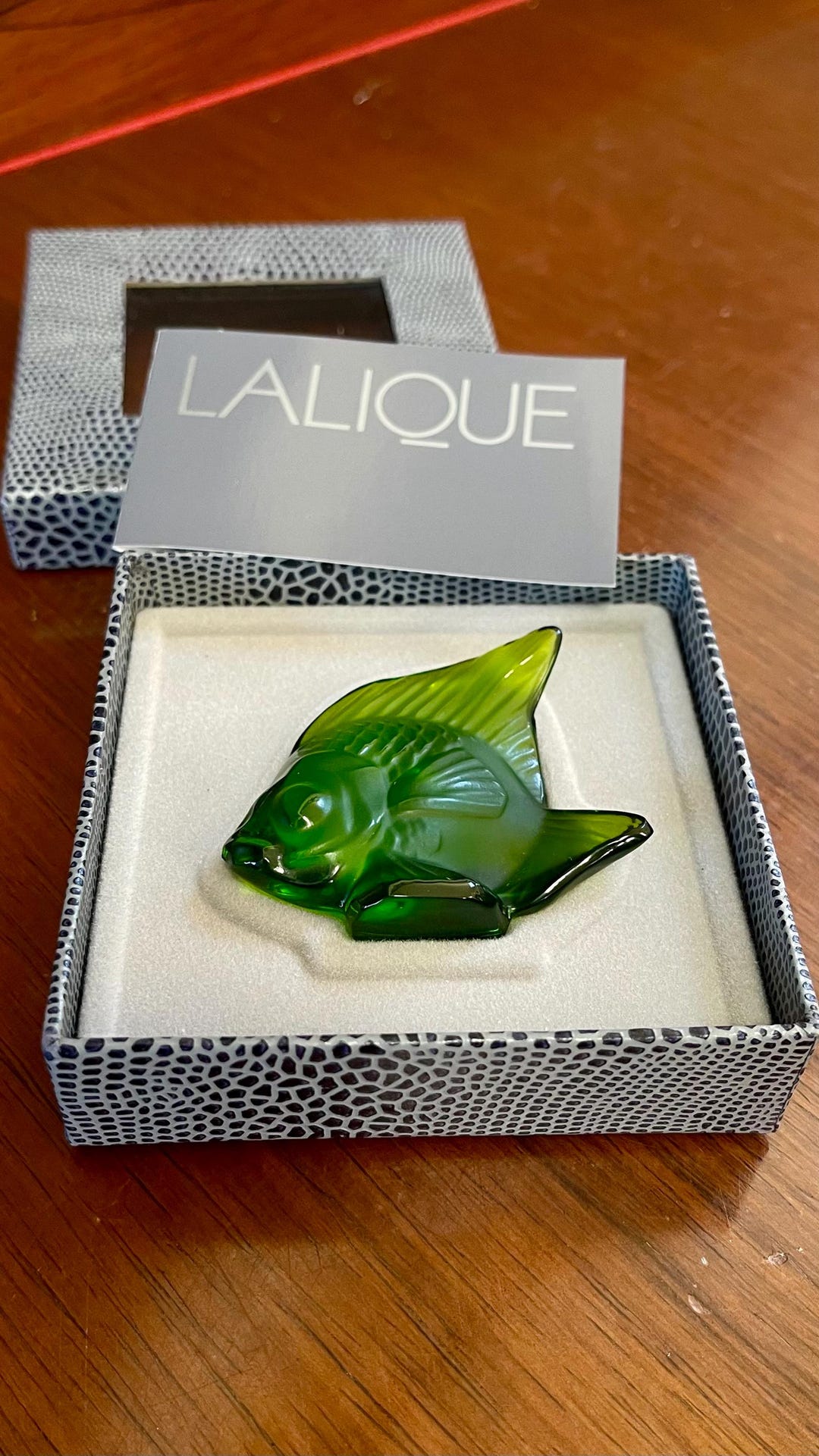 Lalique Crystal Fish Lalique Aquarium Fish Lalique Angel Fish New in ...