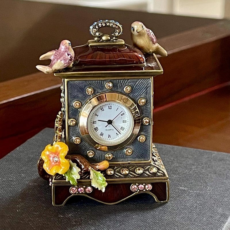 Swarovski Clock - Etsy