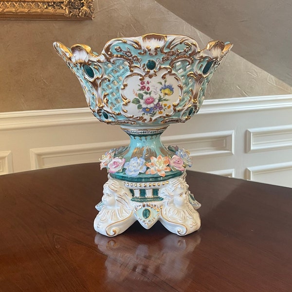 Porcelain Compote - Etsy
