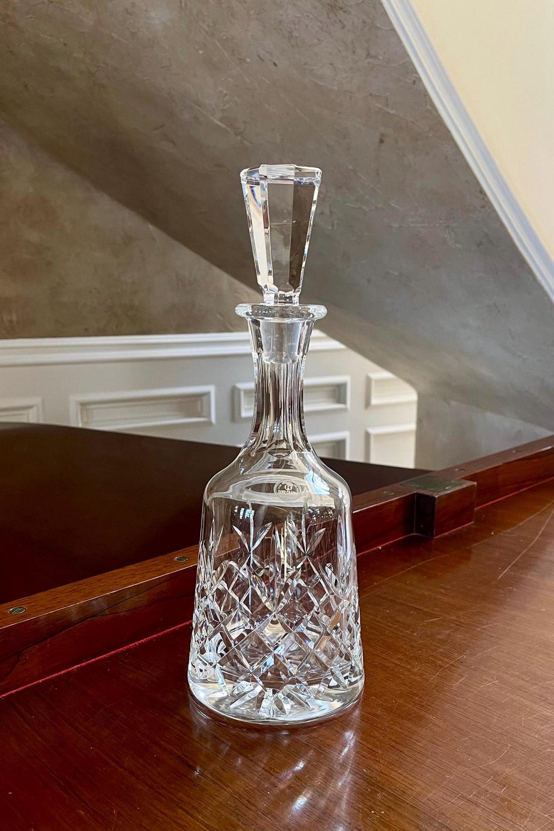 Rogaska Hand Cut Lead Crystal 12 1/2 Decanter Crystal Liquor Bottle - Etsy