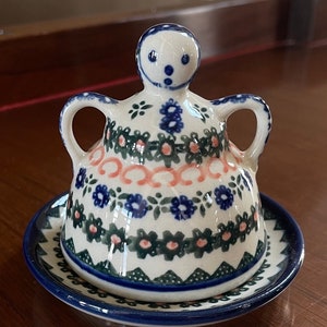Polish Pottery Cheese Lady - Etsy